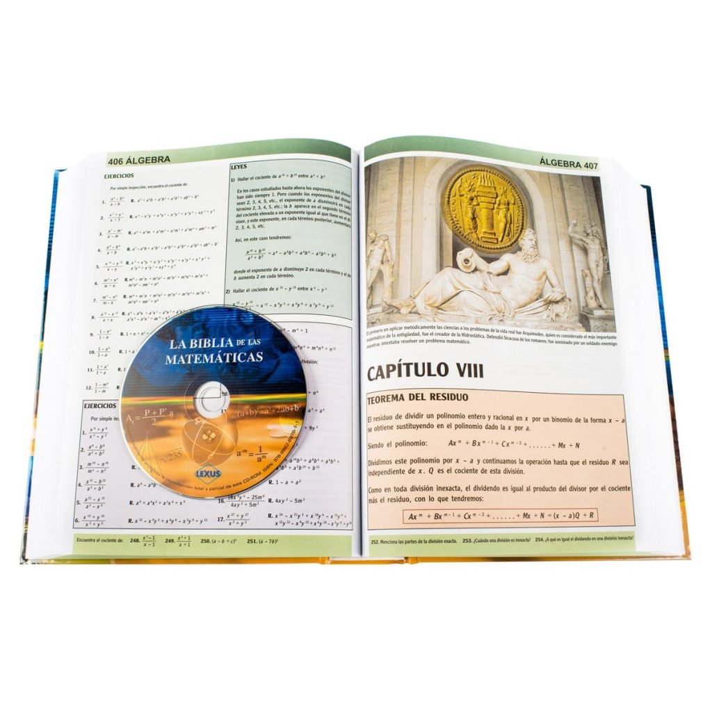 La Biblia de las Matemáticas CD-ROM - Lexus Editores Perú