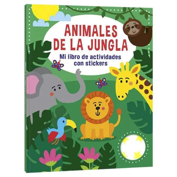 Libro de actividades Animales de la Jungla